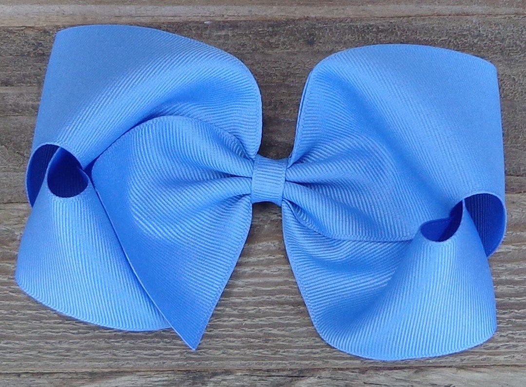 Blue Bird Hair Bow ~ BIG Hairbows ~ Girl Birthday/school/dance/wedding ...