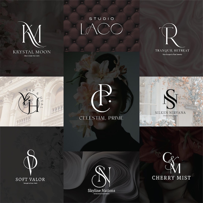 Custom Logo Design | Initial Logo | Luxury Logo | Minimalist Business ...
