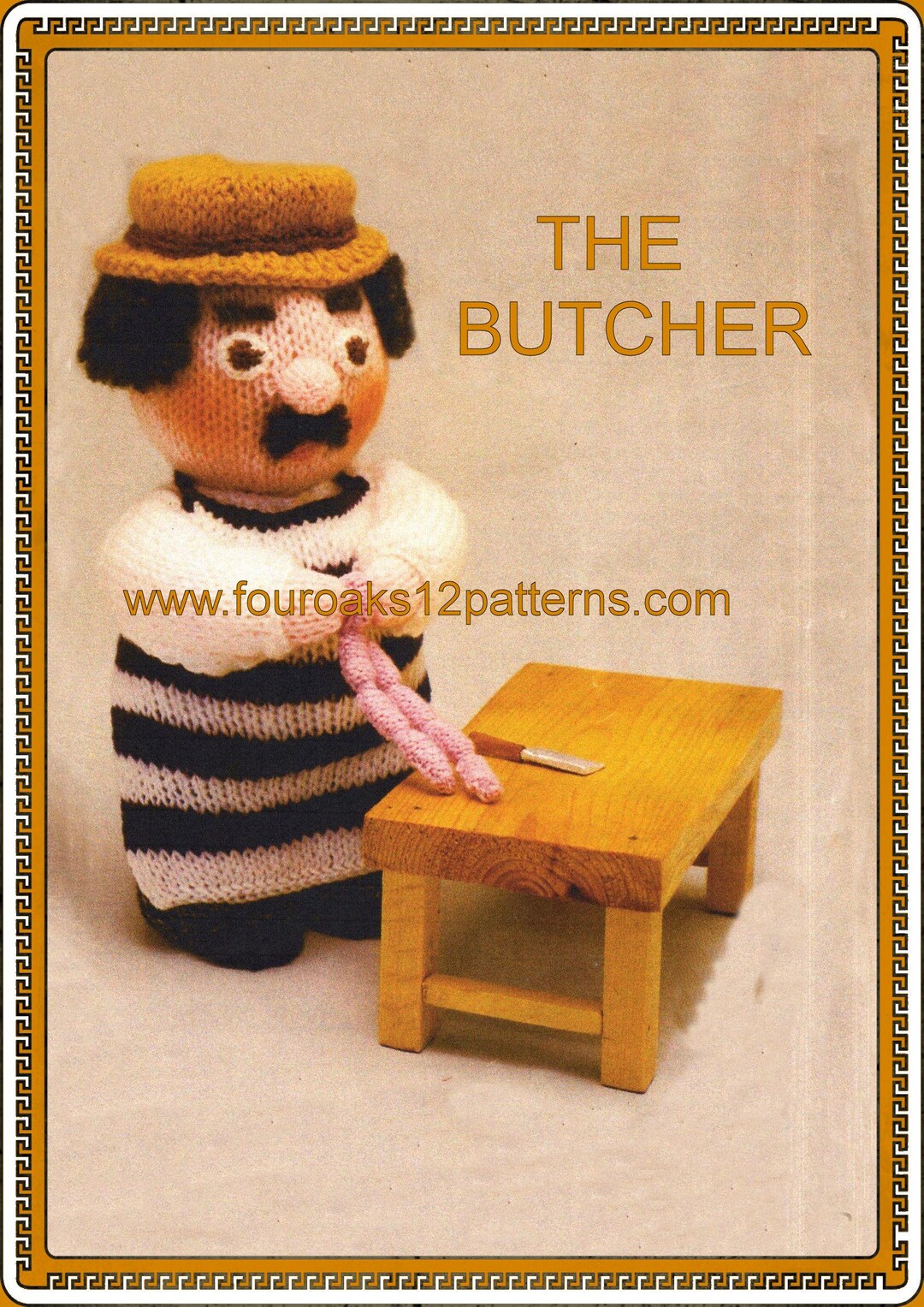Rag Doll Butcher Knitting Pattern - Etsy
