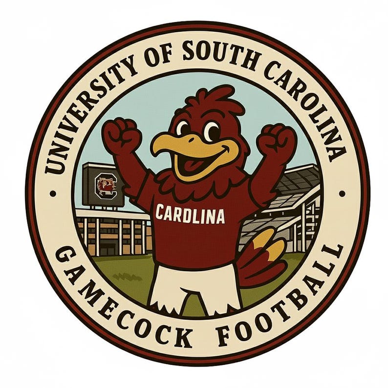 South Carolina Digital Download Poster, South Carolina Gamecocks ...