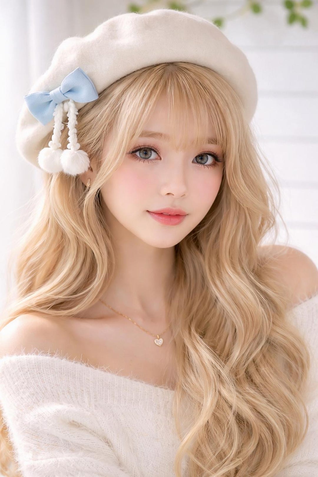 Japanese Style Wool Beret Hat – Bow Detail Winter Painter Cap - Etsy