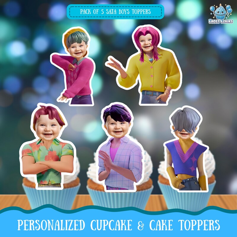 Saja Boys Cake Toppers - Etsy