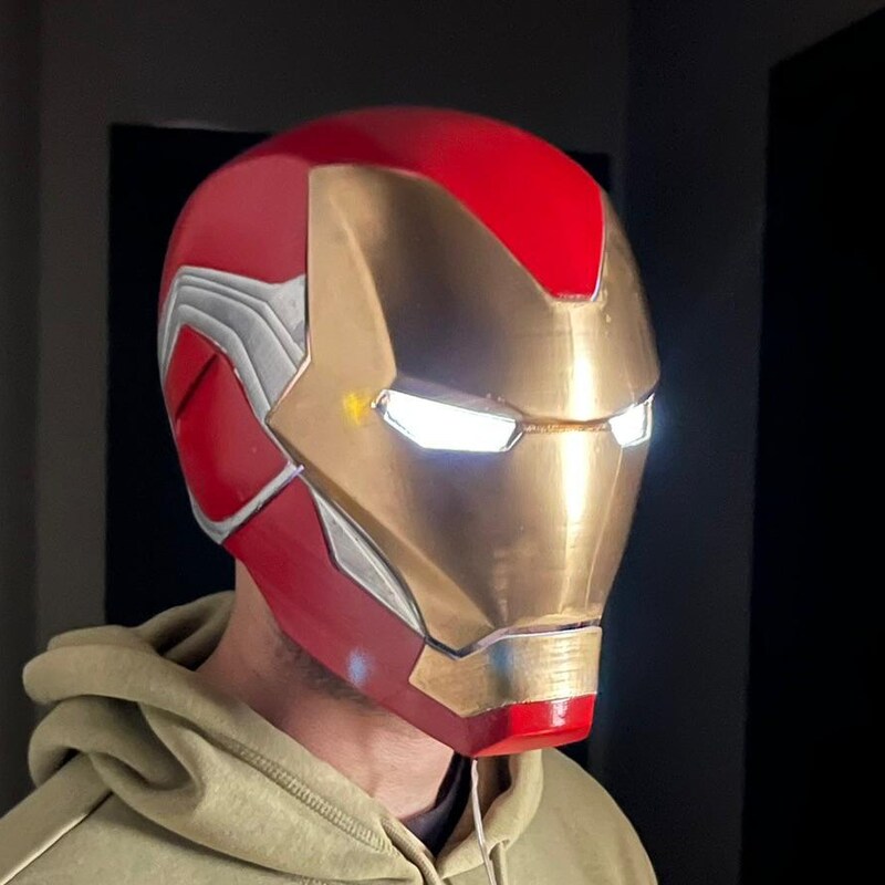 Iron Man Mask - Etsy