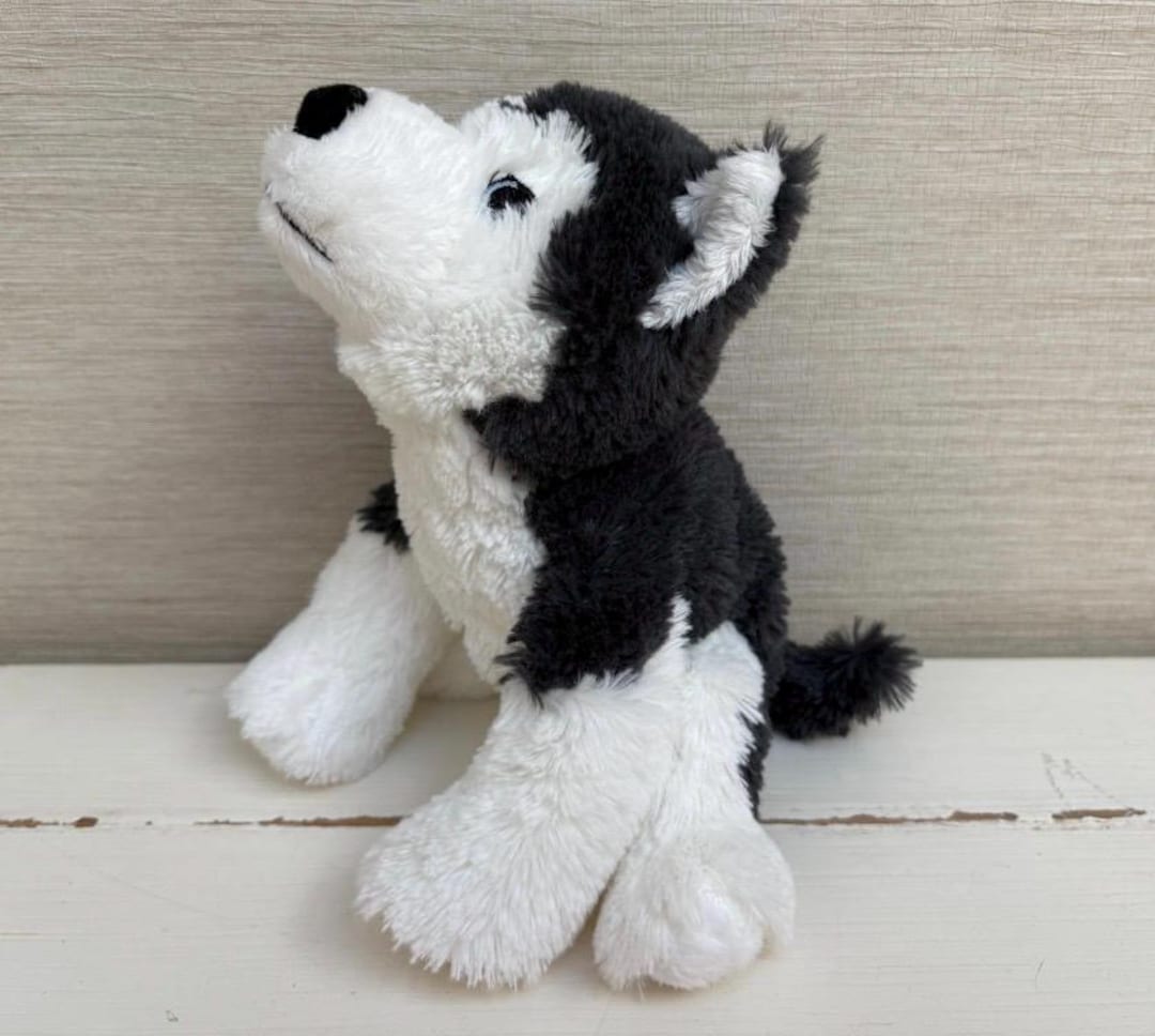 Husky / Wolf Soft Cuddly Toy Plush 9 " - Etsy