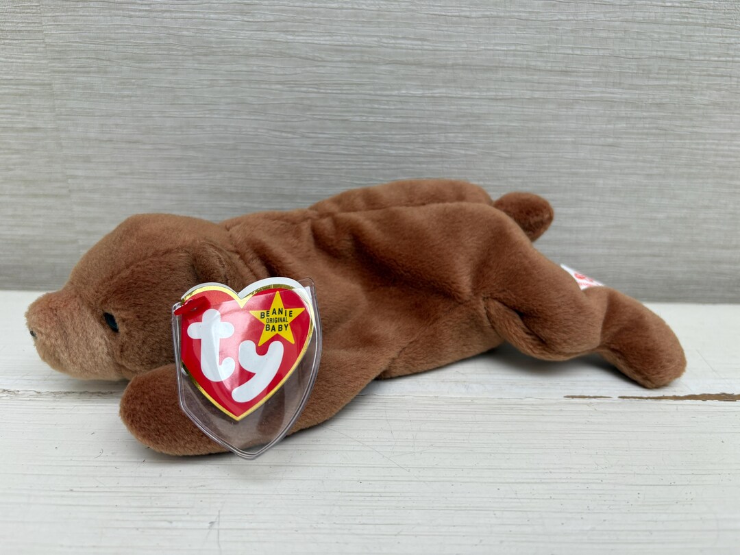 Ty Beanie Baby Cubbie the Bear Soft Toy Plush Collectable 14th November ...
