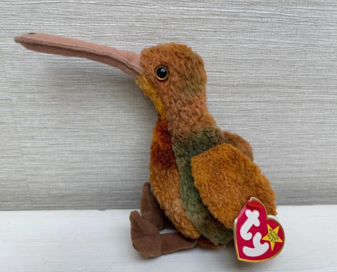 Beak the Kiwi Bird Ty Beanie Baby - Retired Plush Toy With Tag - Etsy