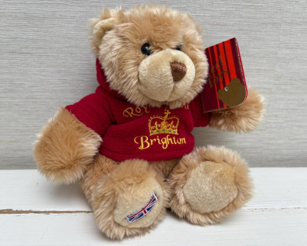 Keel Toys Royal Pavillion Brighton Teddy Bear Beanie Soft Toy 7" - Etsy