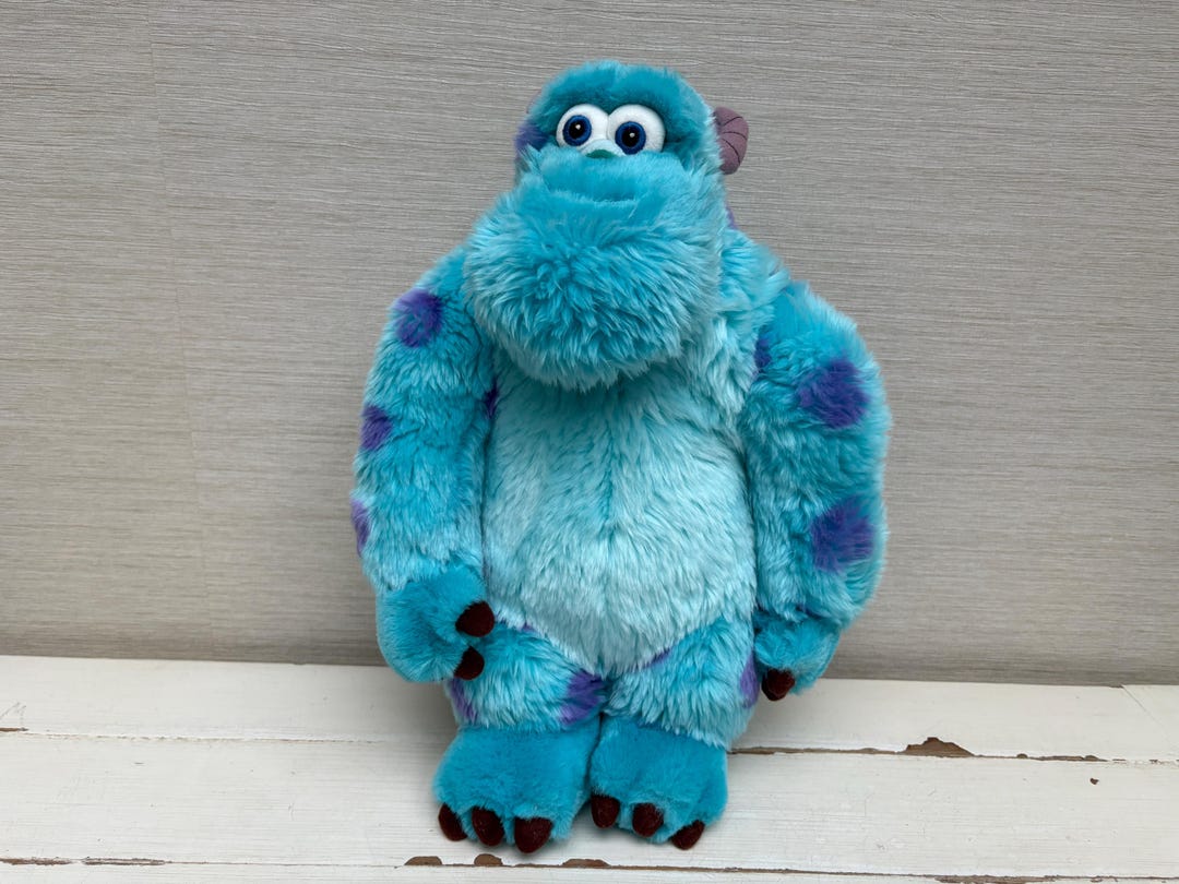 Disney Store Monsters Inc Sully Soft Toy Plush 15" - Etsy Canada