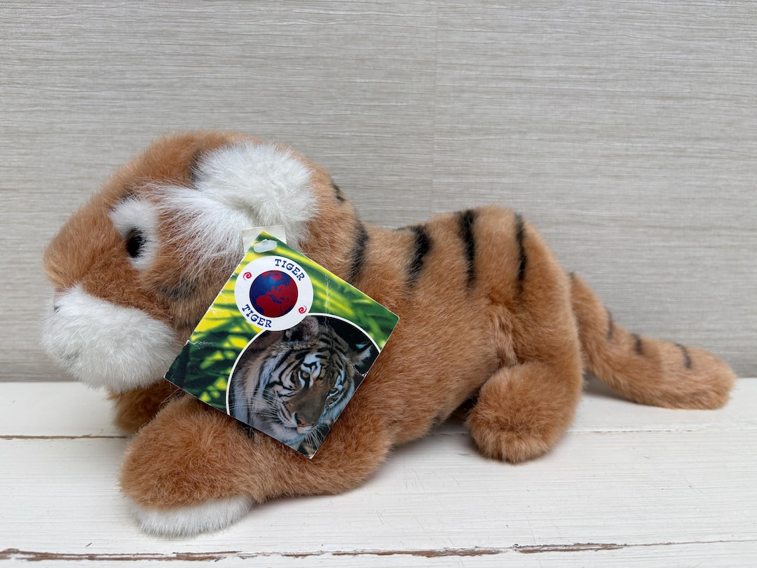 TCC Continuity Holdings 2002 Tiger Soft Toy Cuddly Plush Stuffed Animal ...