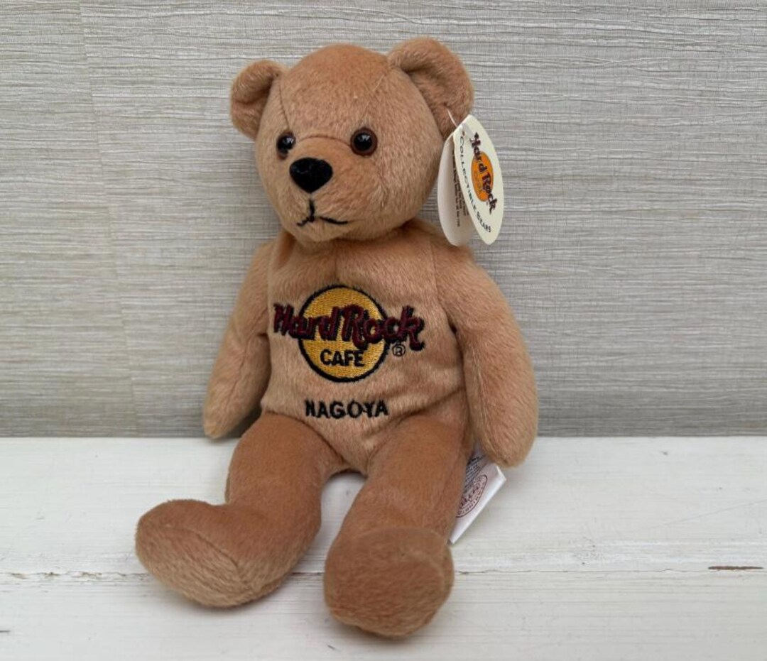 Hard Rock Cafe Nagoya Teddy Bear - Isaac Beara Herrington 2006 - Etsy