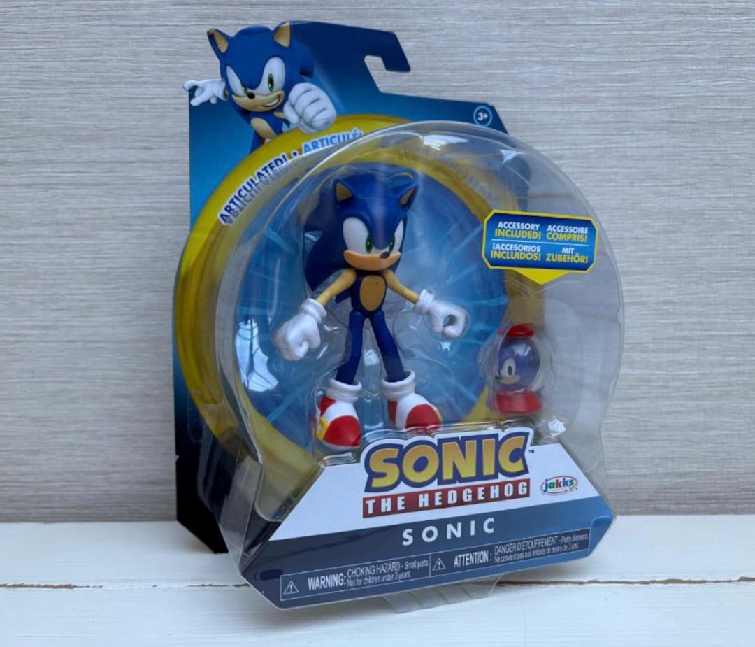 Sonic the Hedgehog Articulated Action Figure Collection Jakks - Etsy ...