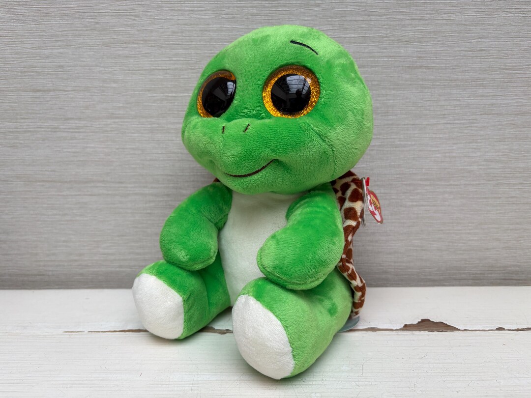 TY Beanie Boo Turbo the Turtle Soft Toy Plush With Tag 9" - Etsy