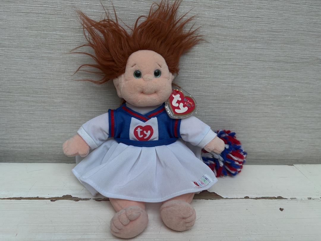 Ty Beanie Kids TY Gear Soft Toy Plush Beanie Doll Ginger June 12th 1992 ...