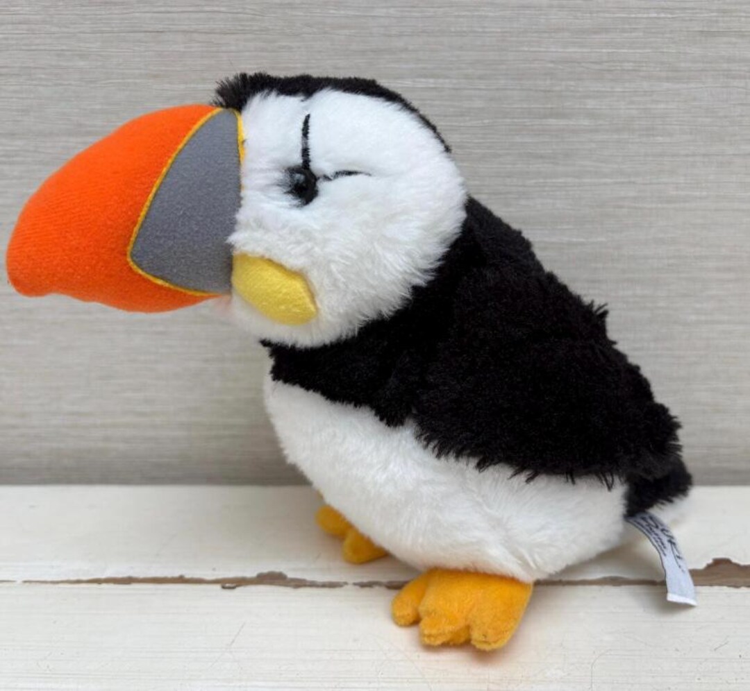 Puffin Bird Soft Toy Plush Suki 8" - Etsy