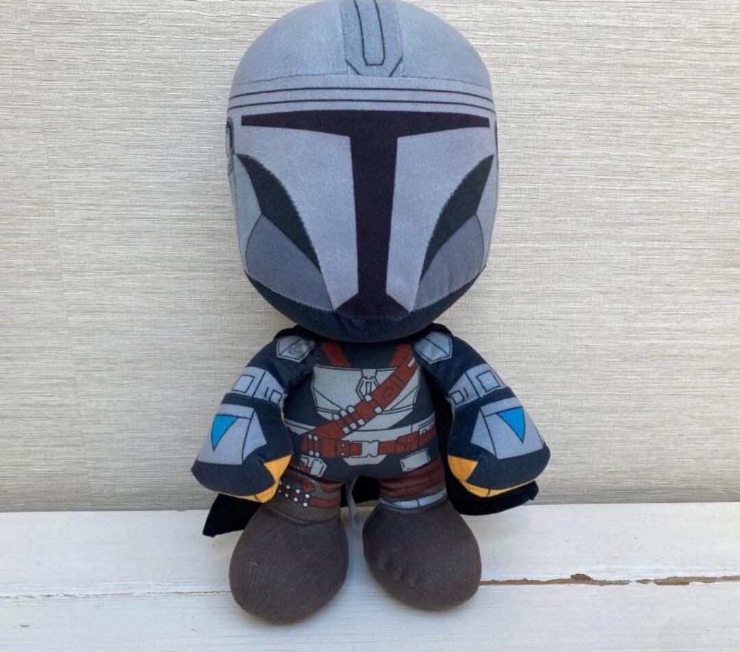 Star Wars Mandalorian Bounty Hunter Mando 32cm Soft Plush Toy - Etsy