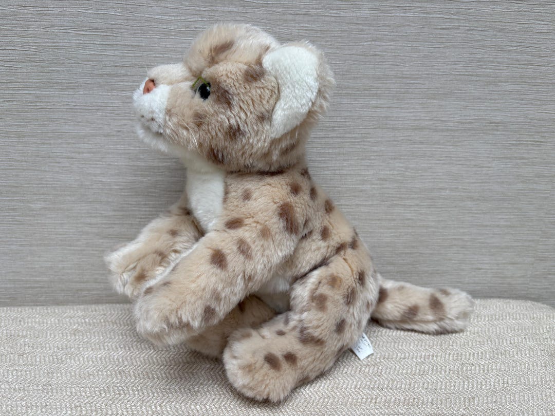 Snow Leopard Soft Toy Plush Beanie Wild Cat Ciom Toys 9" - Etsy