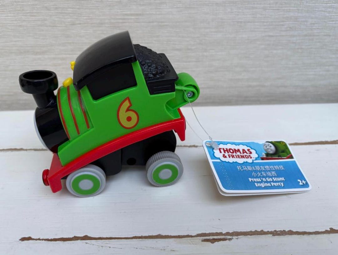 Thomas & Friends Press 'n Go Percy Stunt Train 2021 Mattel - New With ...
