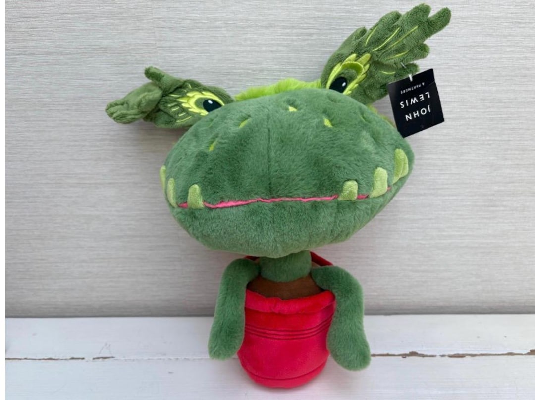 John Lewis Snapper Plush Toy - Venus Fly Trap Christmas Advert ...