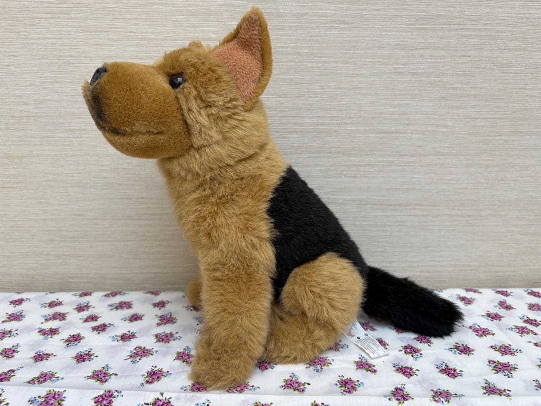 Animal Alley Plush Dog German Shepherd Alsatian Puppy Stuffed Toys R Us ...