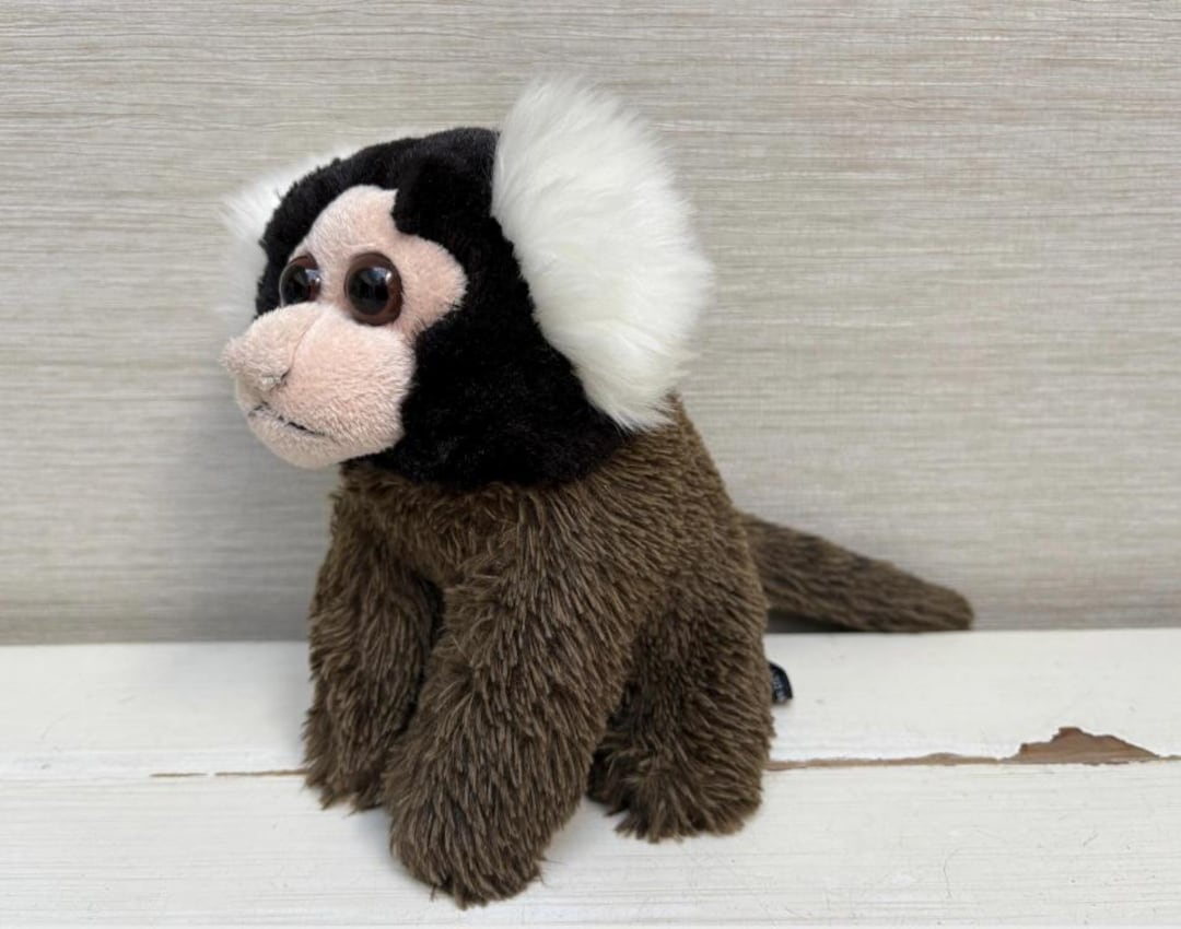 Marmoset Monkey Ark Toys Premier Soft Toy Plush 8" - Etsy