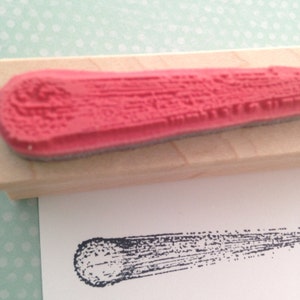 Comet Rubber Stamp 4907 - Etsy