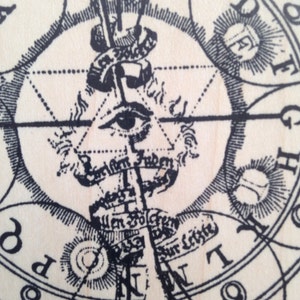 Alchemy Symbols Rubber Stamp 5929Y - Etsy
