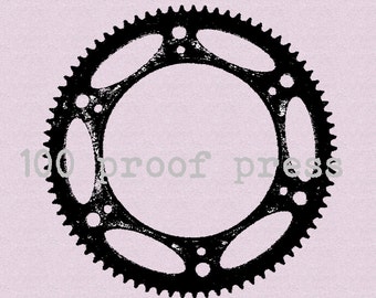 Gear Rubber Stamp - Etsy