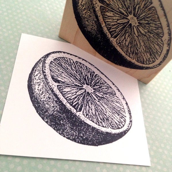 Fruit Rubber Stamp - Etsy