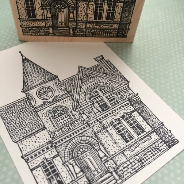House Stamp - Etsy