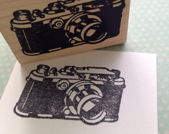 Camera Stamp - Etsy