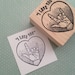 I Love You Sign Language Rubber Stamp 2674 - Etsy