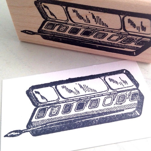Songbirds Singing Lesson Wood Mounted Rubber Stamp 3313 - Etsy