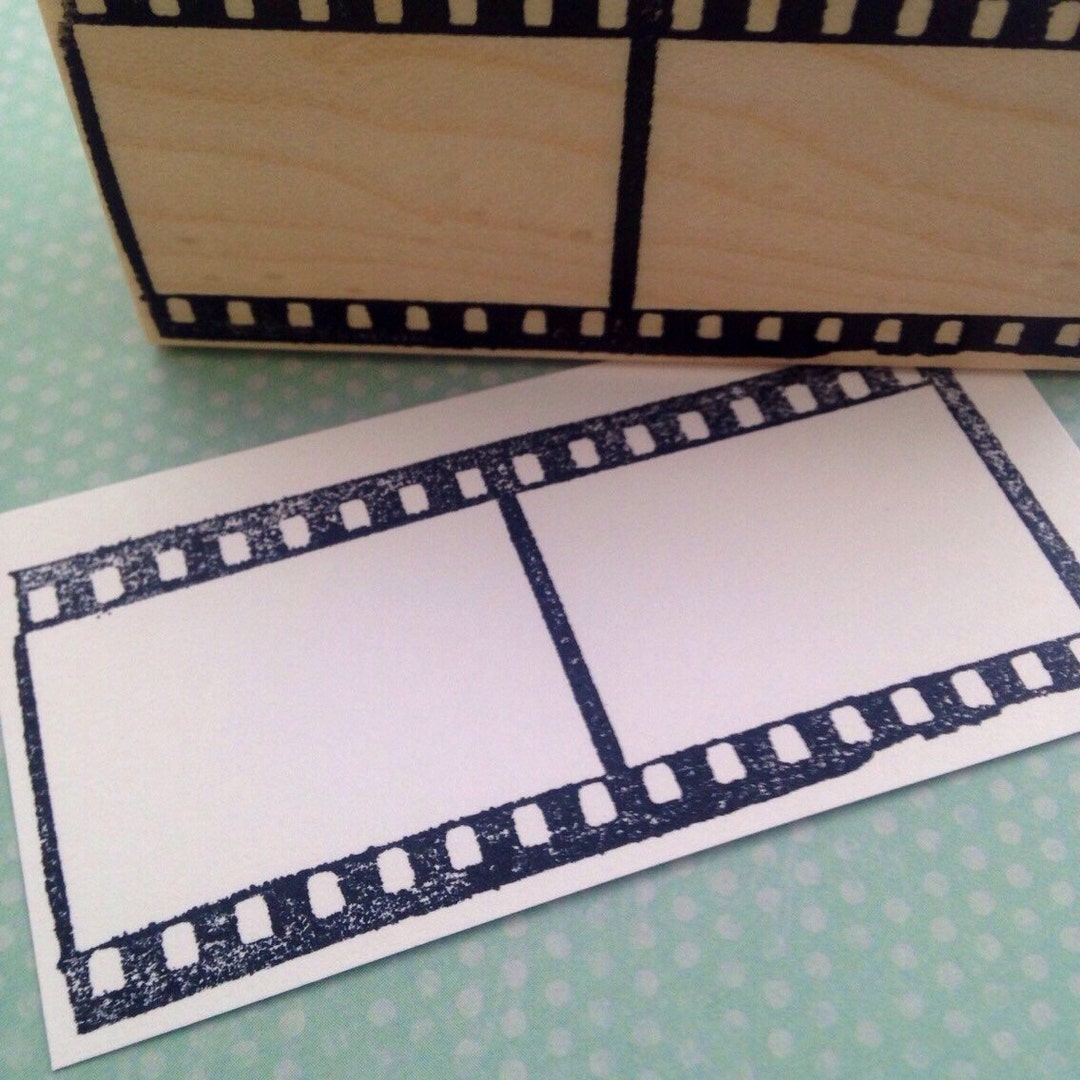 Film Strip Rubber Stamp 6353 - Etsy