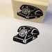 Small Old Dial Phone Rubber Stamp 4791 - Etsy