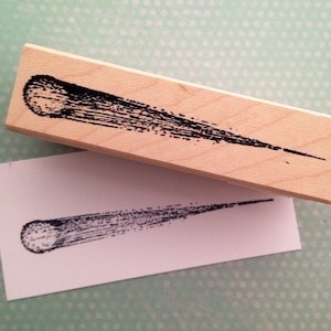 Comet Rubber Stamp 4907 - Etsy