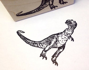 T Rex Dinosaur Wood Mounted Rubber Stamp 952 - Etsy