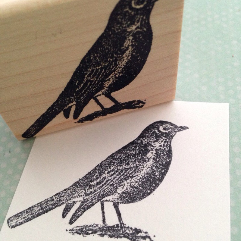 Bird Rubber Stamps - Etsy