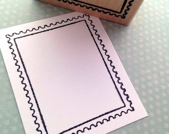 Blank Rubber Stamp | Etsy