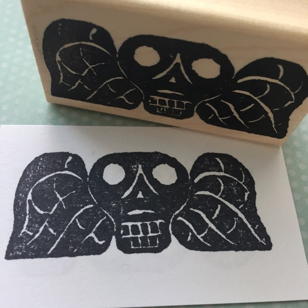 Skull Stamp - Etsy