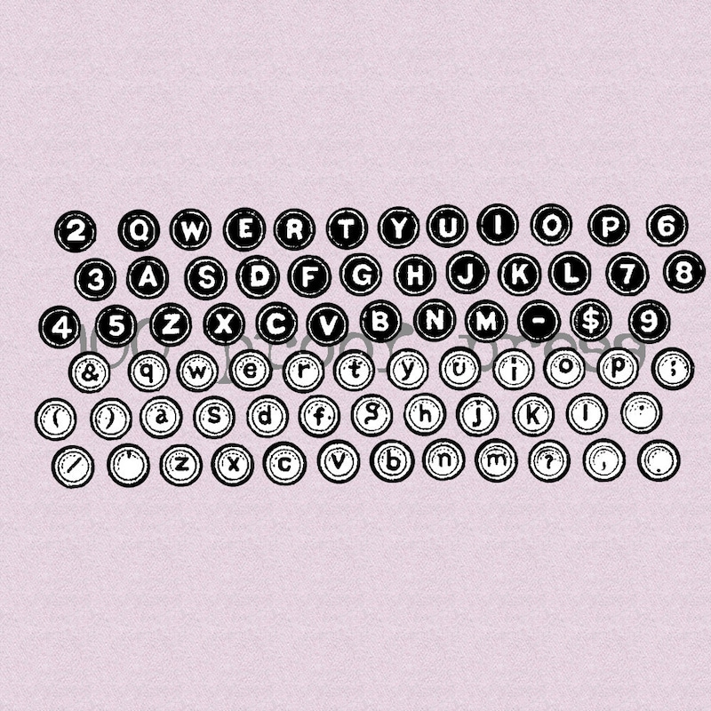 Type Writer Keys - Etsy
