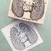 The Lungs Diagram Wood Mounted Rubber Stamp 6133 - Etsy