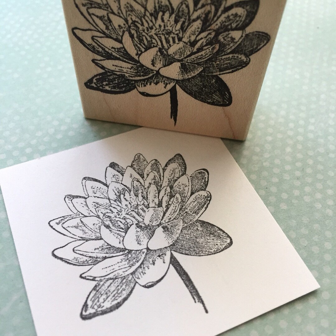 Lily Rubber Stamp 2278 - Etsy