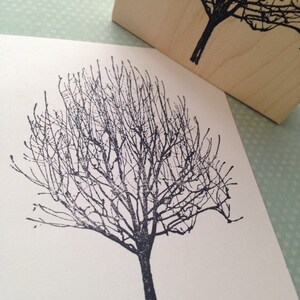 Bare Winter Tree Rubber Stamp, Journal Stamp, Nature Stamp 3265 - Etsy