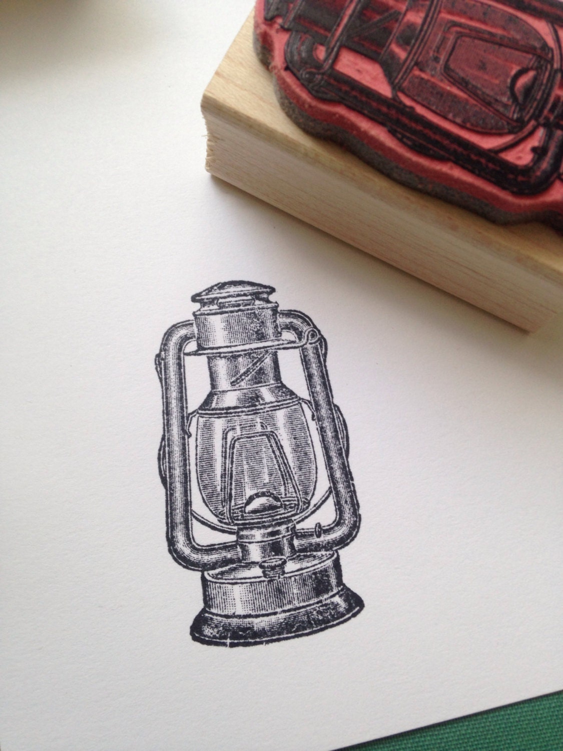 Lantern Wood Mounted Rubber Stamp 340 - Etsy