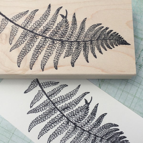 Fern Stamp - Etsy