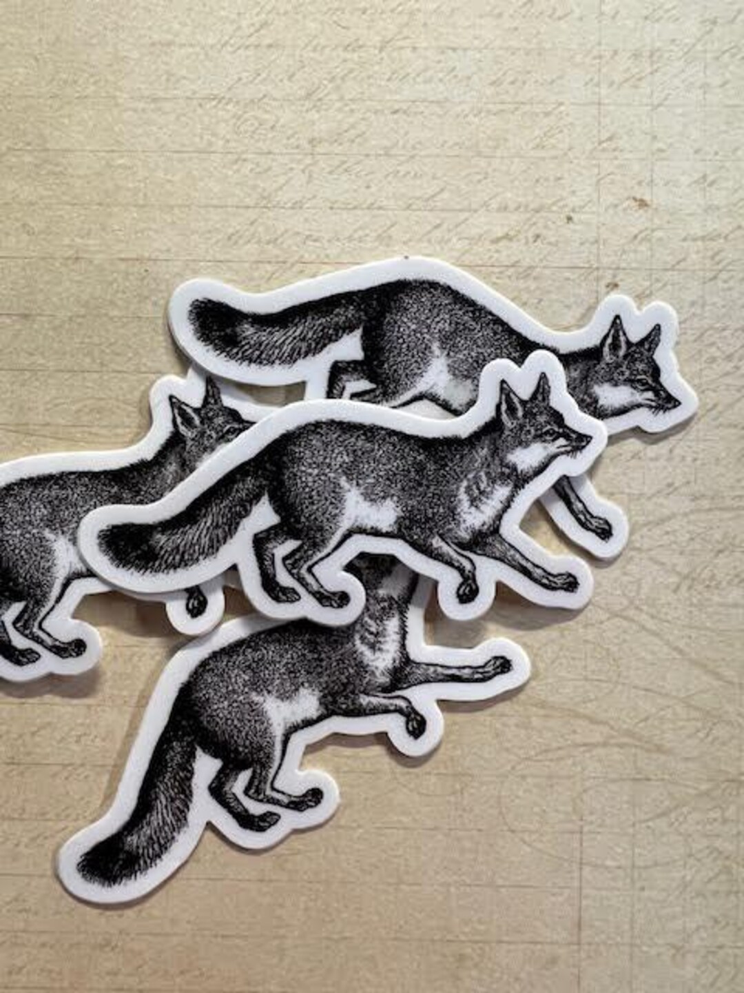 Foxy Fox Sticker - Etsy