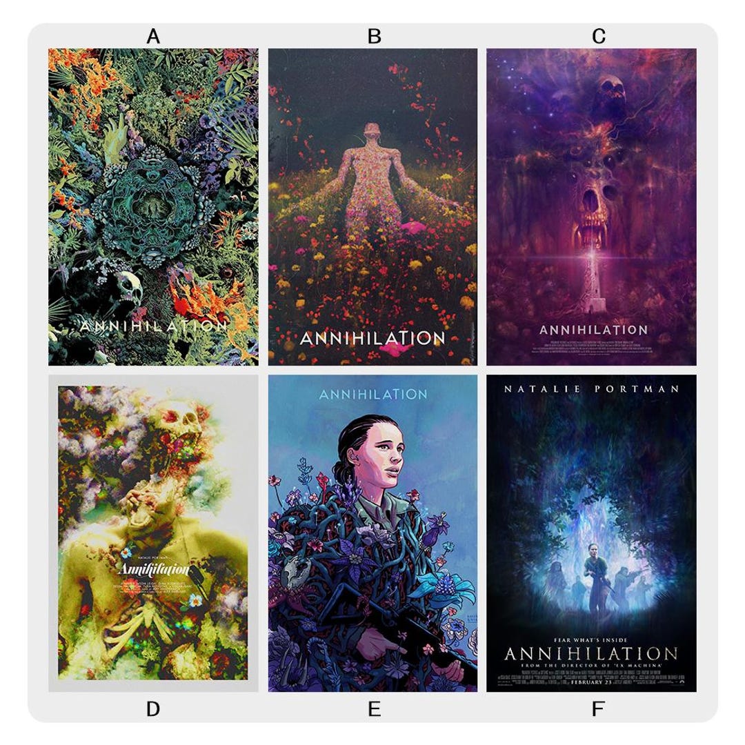 Annihilation Movie Poster: Sci-fi Wall Art Printcollectibles - Home ...