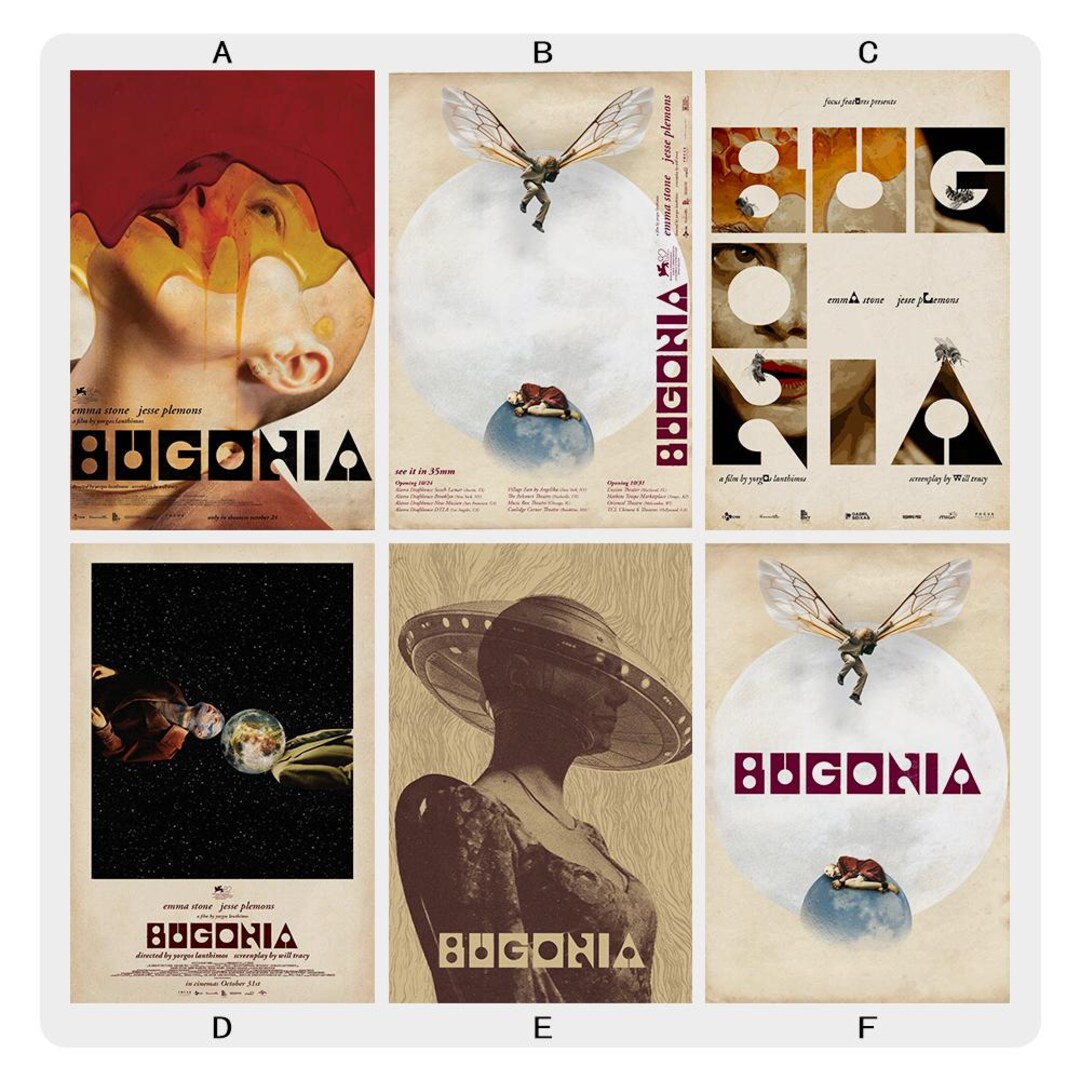 Bugonia Movie Poster Prints: Sci-fi Wall Art for Film ...