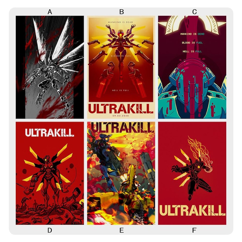 Ultrakill Poster - Etsy