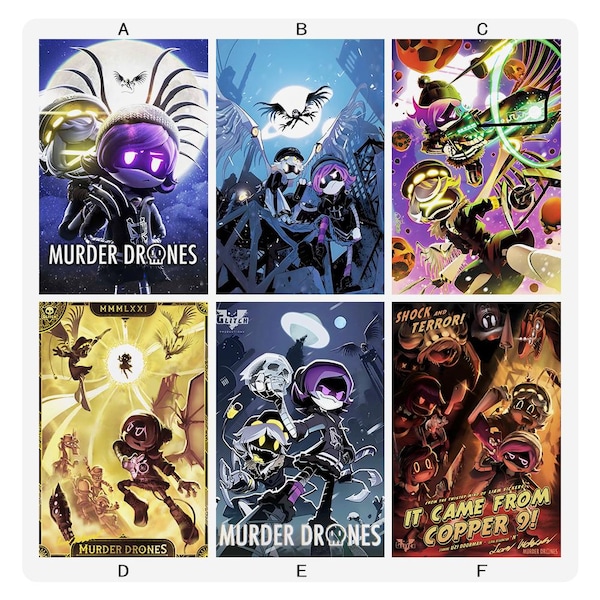 Murderdrones Poster - Etsy